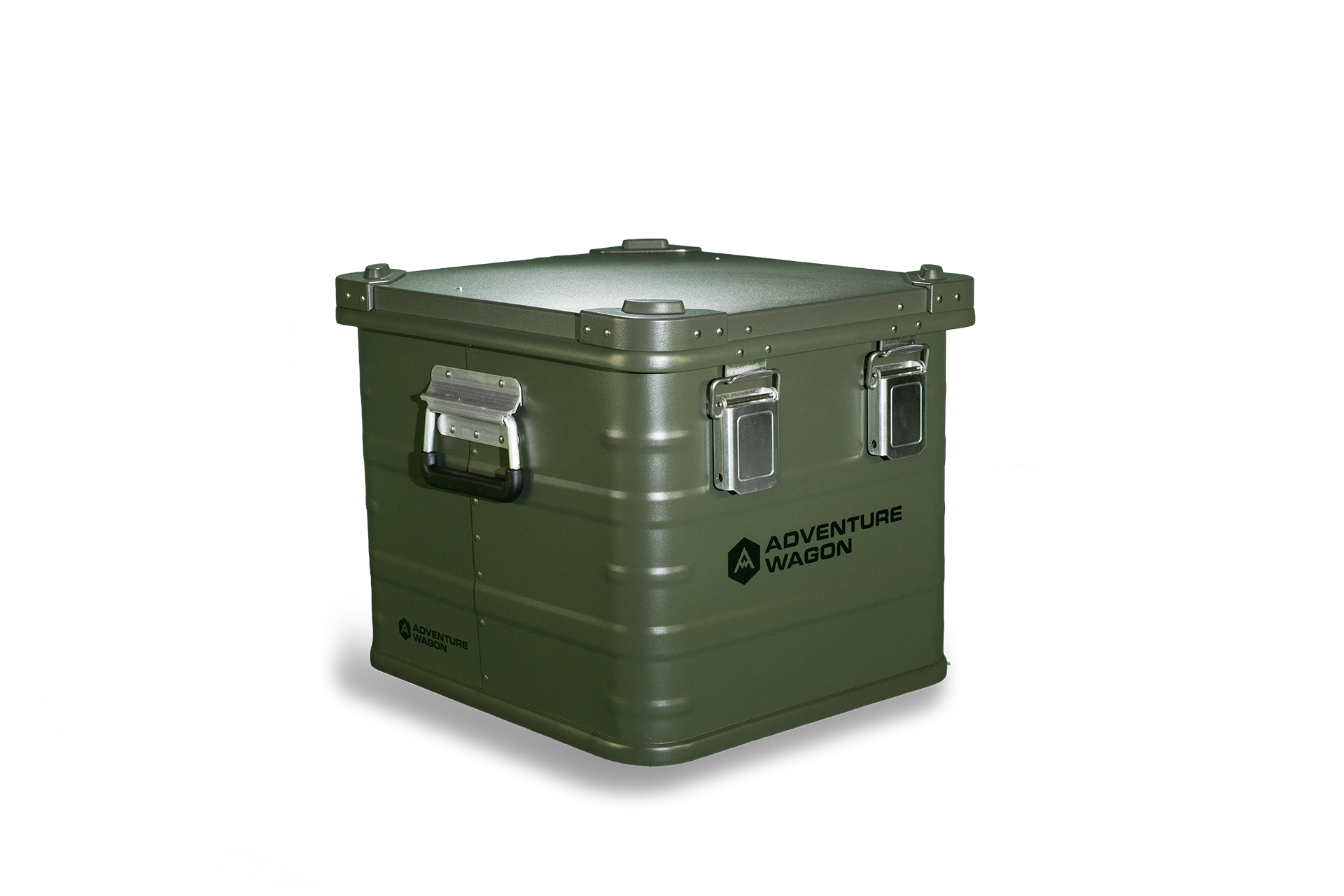 Camper Van Hard Storage - AUX Box Aluminum Slide-Out Cases
