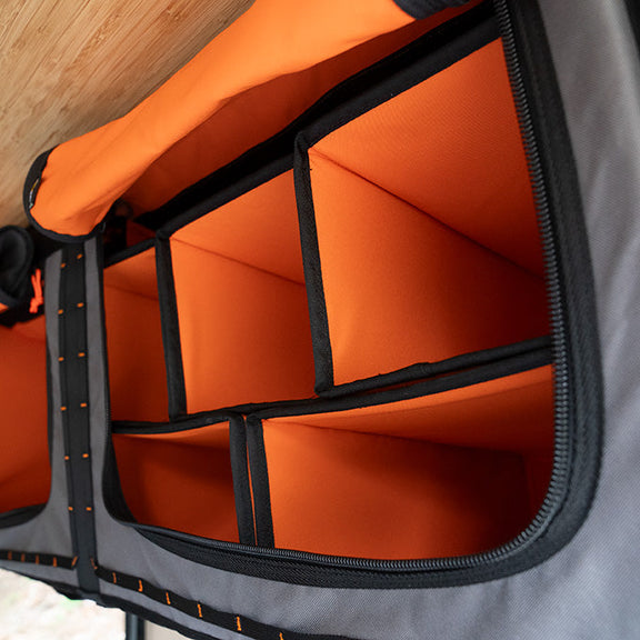 Storage Cubbies for Mule Bags - Camper Van Storage Solutions