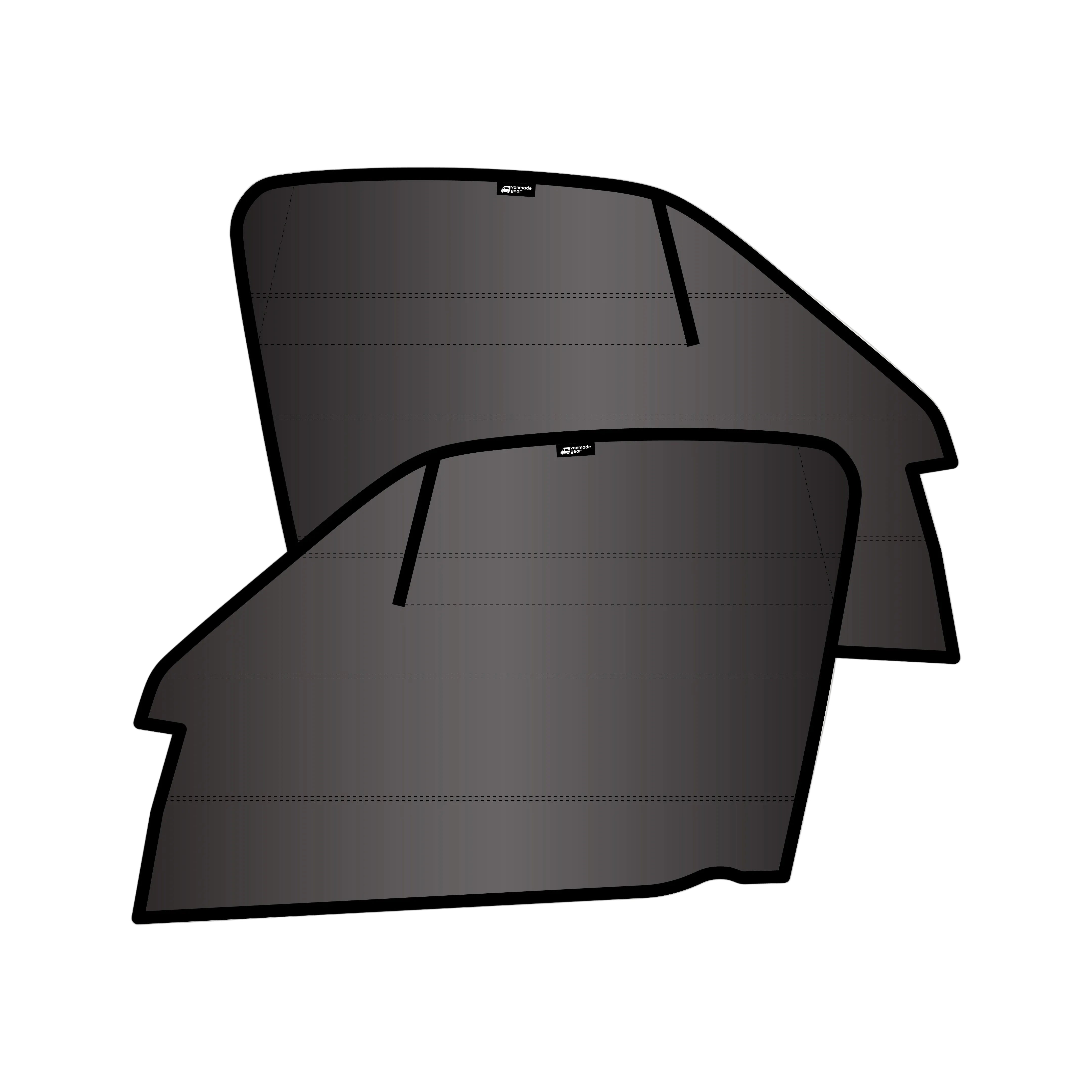 Sprinter - Front Window Covers (Set) for 2007-2018 with Terrawagen Eco