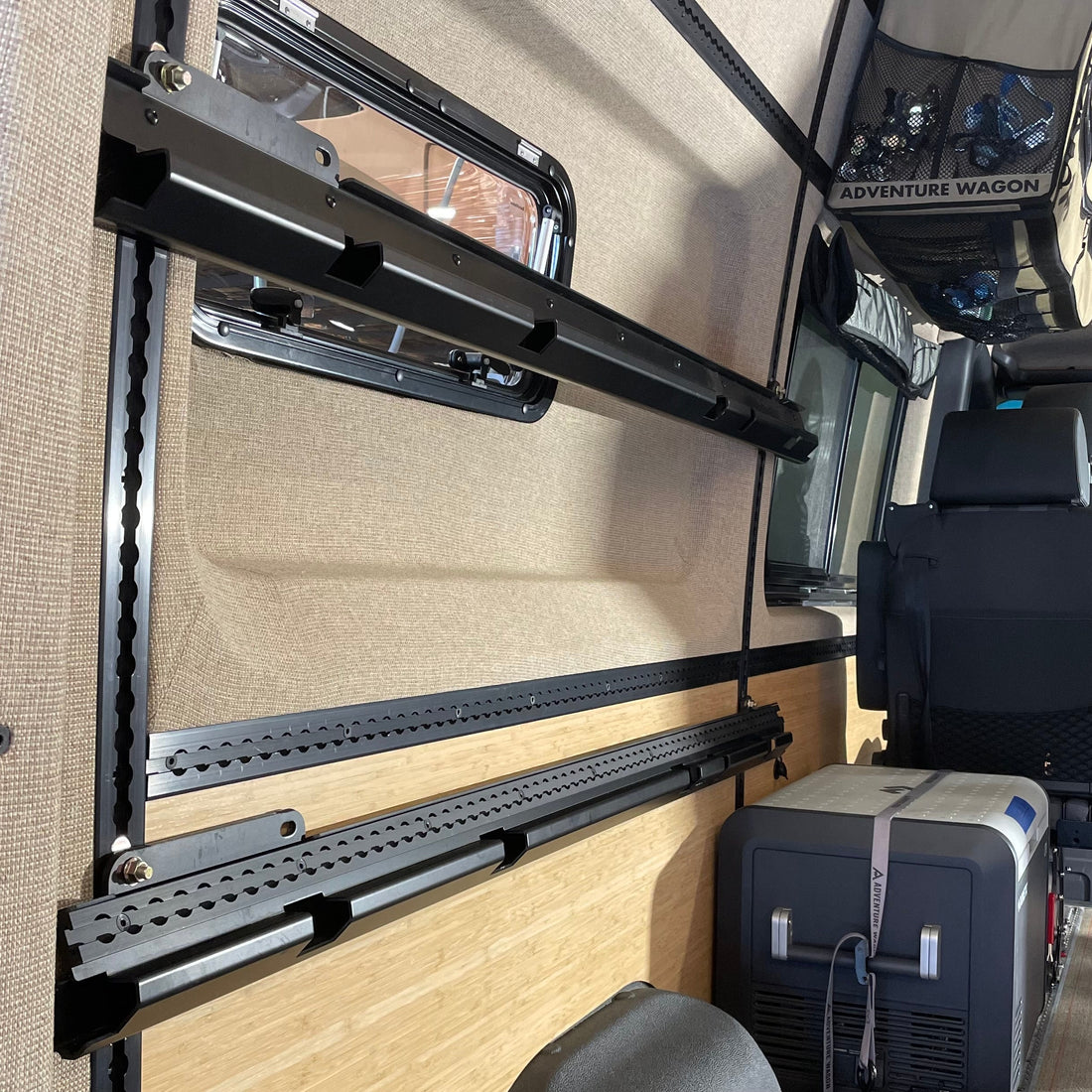 MOAB Camper Van Bed Mounting Rails, Extra Set